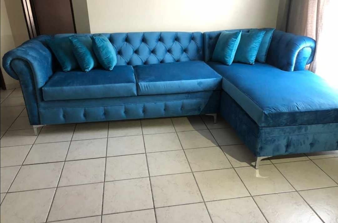 Chesterfield couches 3,2 and 1 set cost R16500 you may choose any color ...