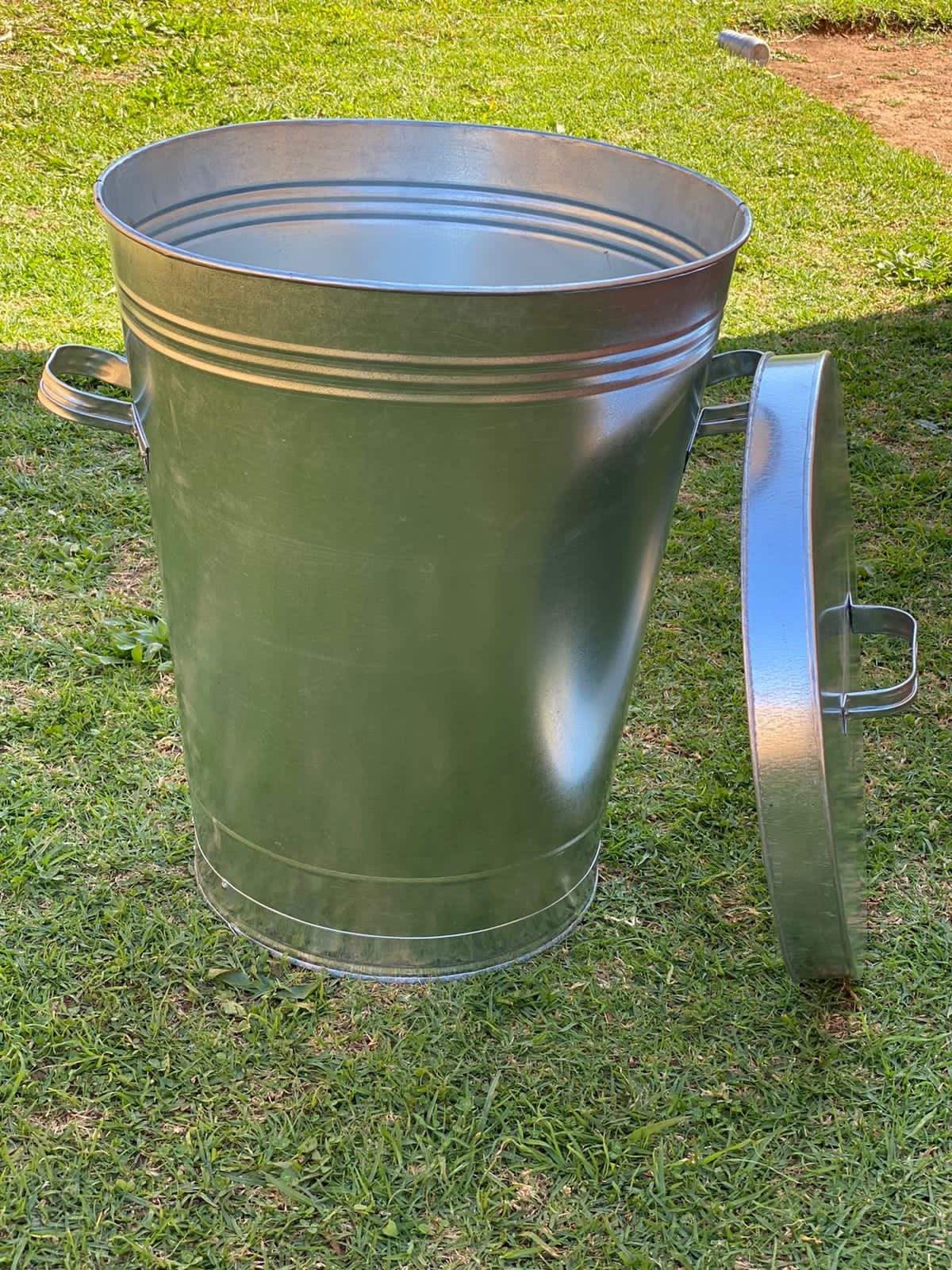 Dust Bin 58cm diameter x50cm height made from 0.6mm gauge Contact us ...