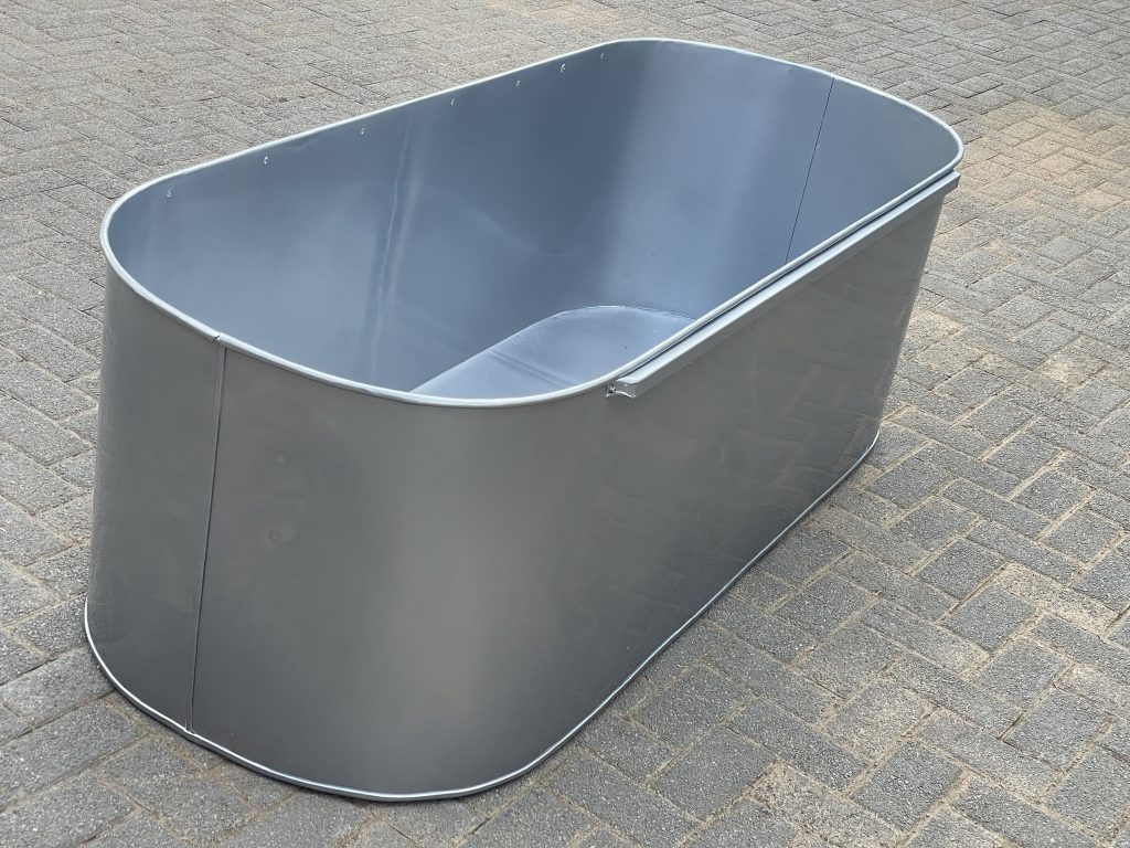 Powder Coated Galvanised Steel Baptism Tub - Pstinman