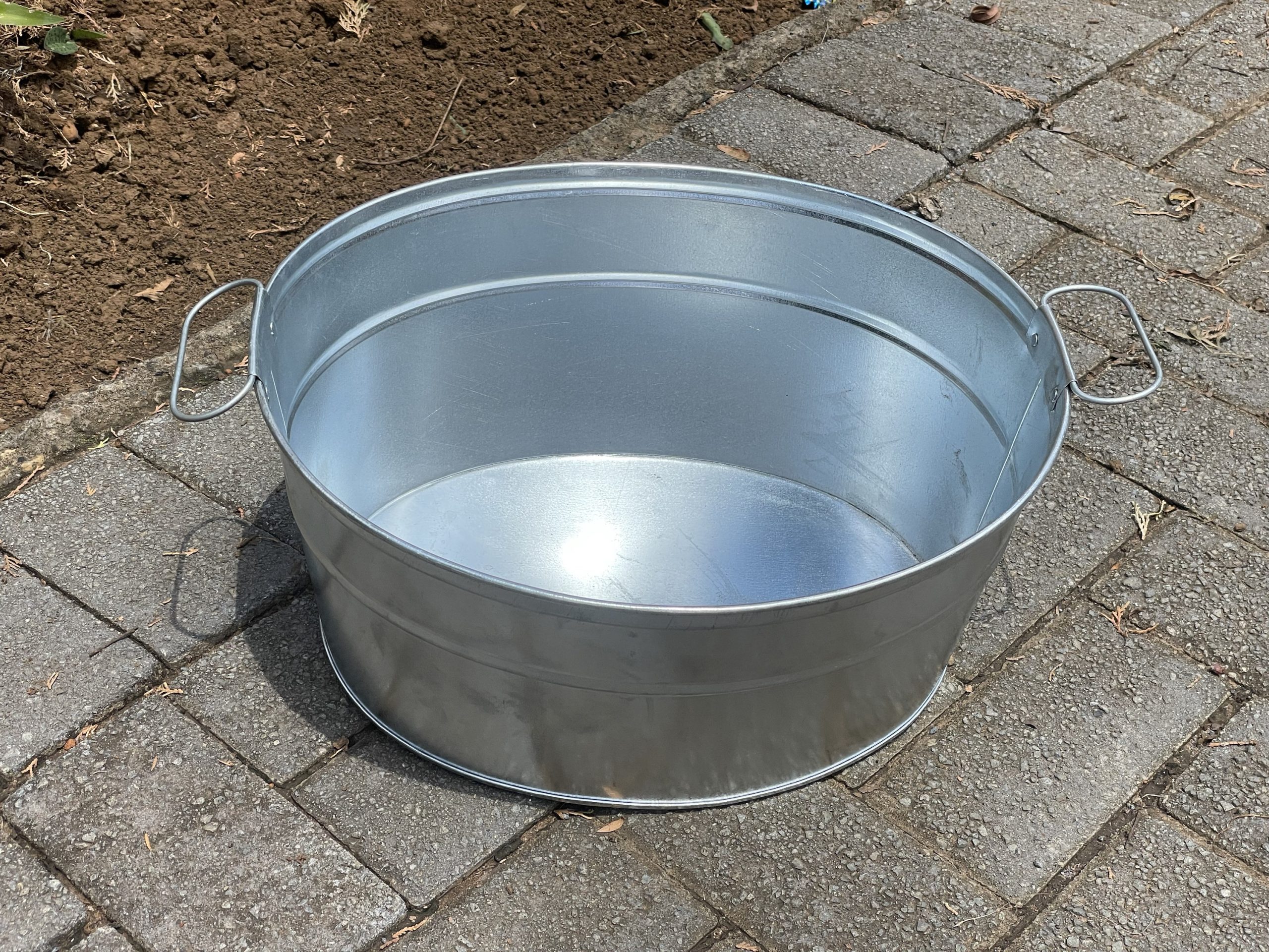 Galvanized Steel Foot Basins - Pstinman